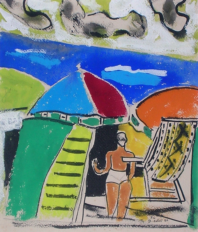 André Verdet - Musée d'art moderne et contemporain / Cordes sur Ciel